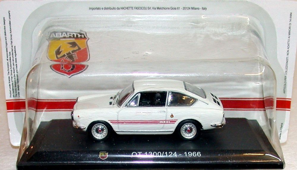 1966 Fiat Abarth OT 1300/124 Coupé, 1:43 | Kaufen auf Ricardo