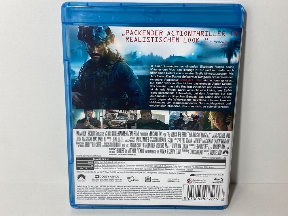 13 Hours Blu Ray | Kaufen auf Ricardo