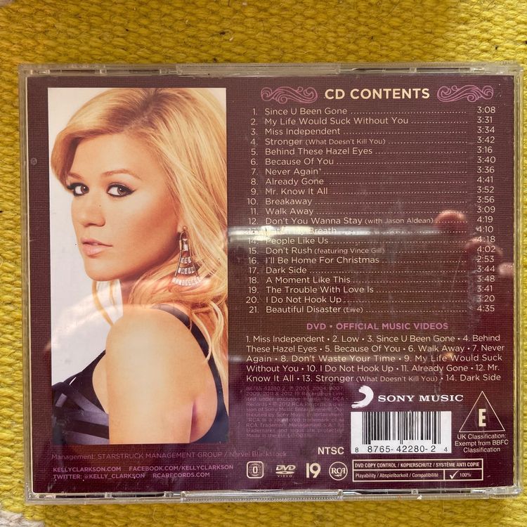 Kelly Clarkson Cd Dvd Greatest Hits Kaufen Auf Ricardo