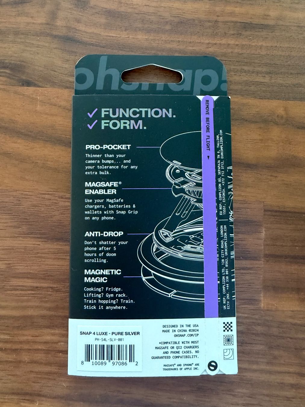 OhSnap - Oh Snap Grip 4 Luxe - MagSafe / PopSocket - Neu (Neu und ...