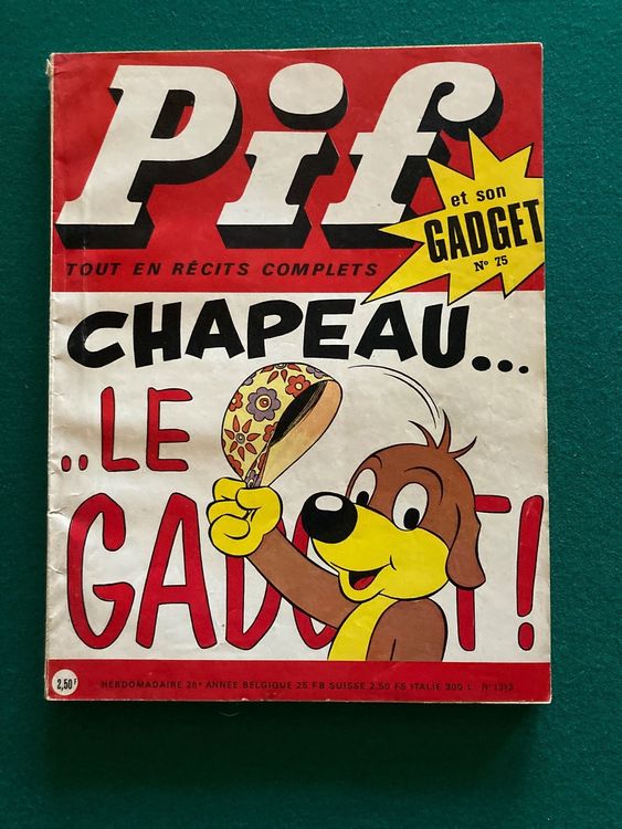 PIF Gadget no 75 (Période rouge avec épisode Corto Maltese) | Kaufen ...