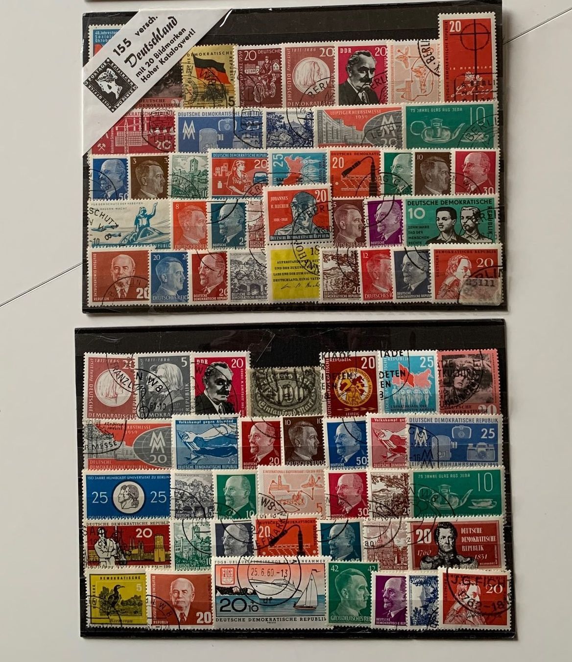 DDR / Deutsches Reich – gestempelte Sätze (Neu (gemäss Beschreibung ...