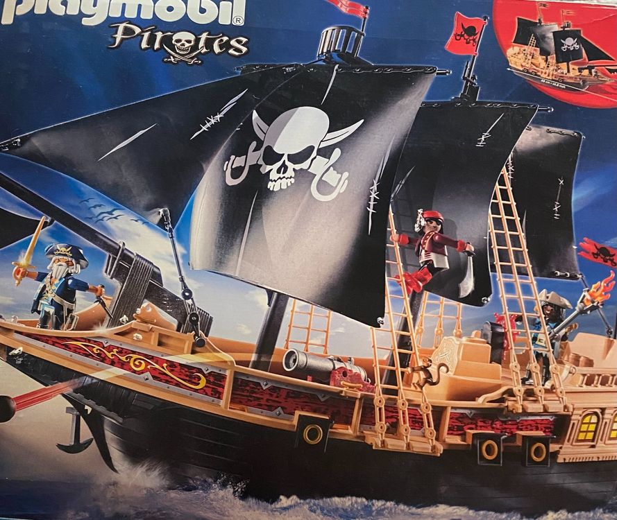 Playmobil Pirate Ship with Motor-5536/6678 (7-12/4-10 Jahre) (Gebraucht ...