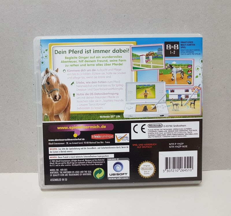 DS Abenteuer auf dem Reiterhof Wiedersehen im Tal (Gebraucht) in ...