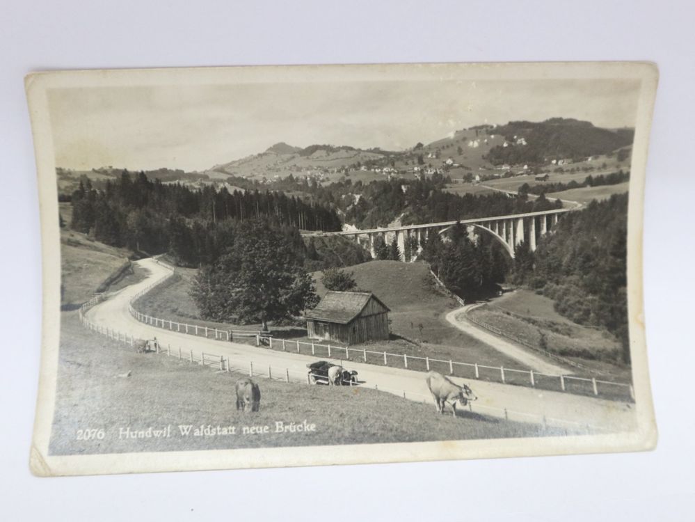 AK Hundwil - Waldstatt Brücke Ungelaufen Postkarte (Gebraucht) in Eschenbach SG für CHF 4 – mit ...