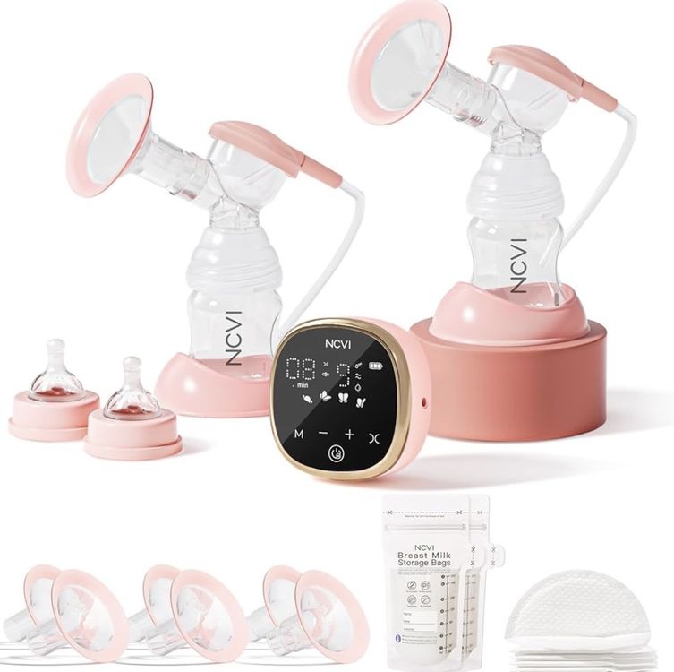 NCVI Elektrische Doppel-Milchpumpe - Neuwertig! Top Zustand (Gebraucht ...