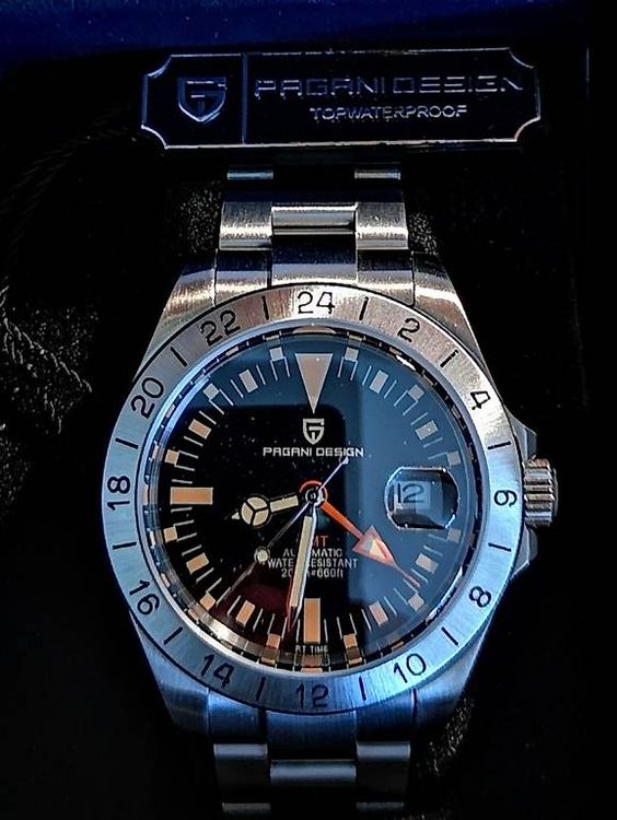 Montre Pagani design GMT Vintage 42mm (Gebraucht) in Geneve für CHF 80 ...