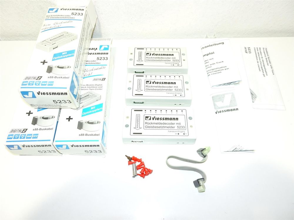 3 Viessmann Rückmeldedecoder 5233 | Kaufen auf Ricardo