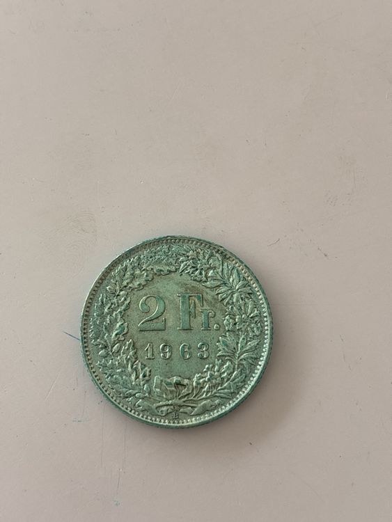 2 Franken 1963 (Gebraucht) in Allschwil für CHF 8 – mit Lieferung auf Ricardo kaufen
