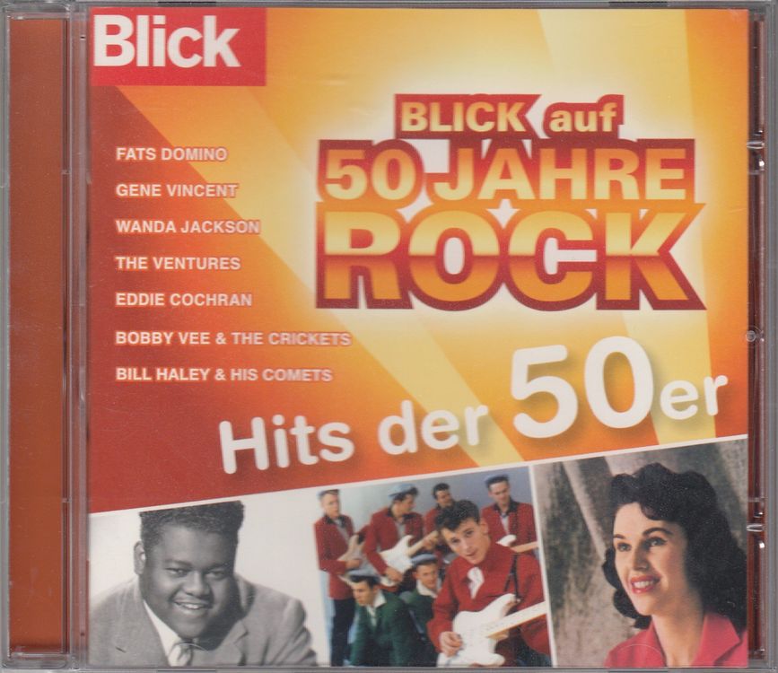 CD Hits der 50er Jahre Fats Domino Wanda Jackson Bill Haley+ (Neu ...