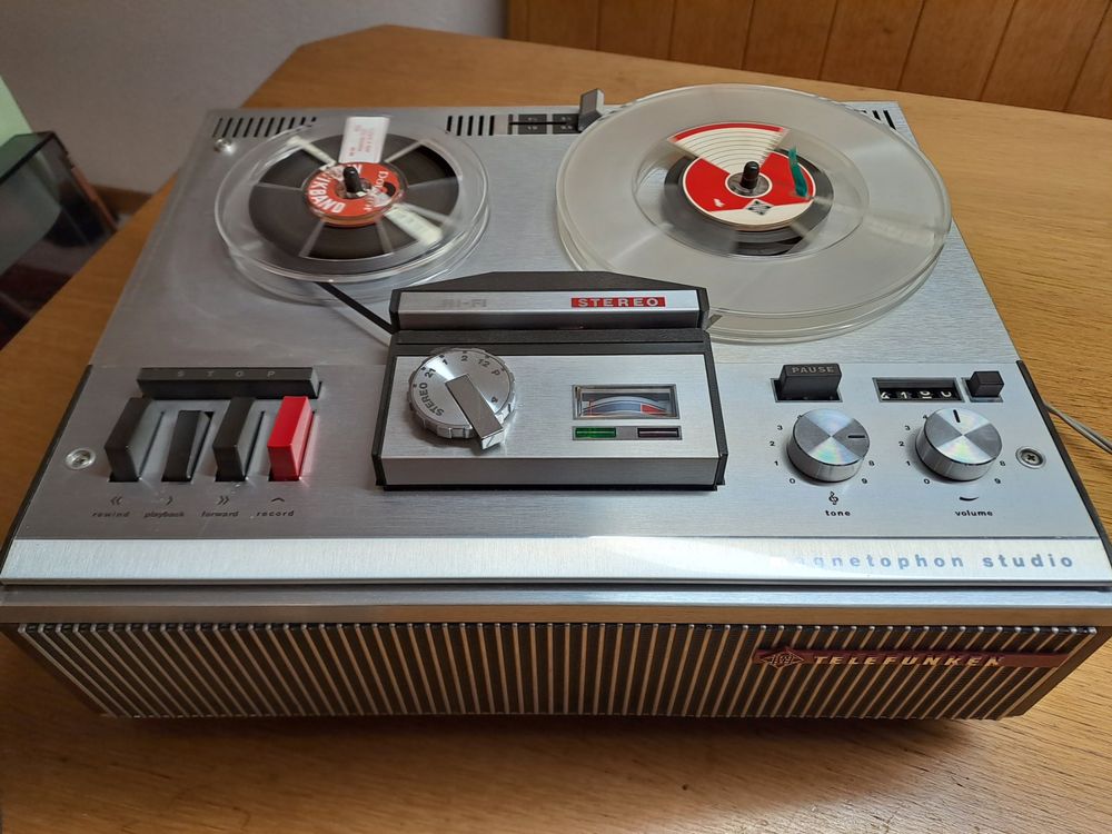 Telefunken Tonbandgerät HI FI Stereo - Studio Magnetophon (D'occasion ...