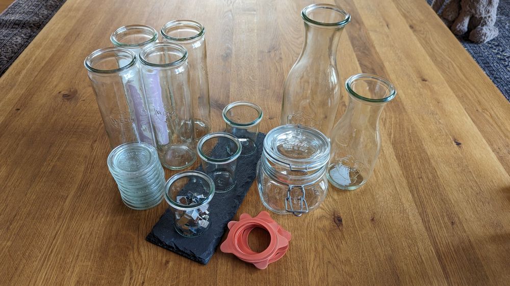 Sortiment Weck Glaswaren 9 Gläser | Kaufen auf Ricardo