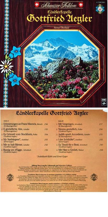 LP: LK Gottfried Aegler (Gebraucht) in Trimmis für CHF 1 – mit Lieferung auf Ricardo kaufen