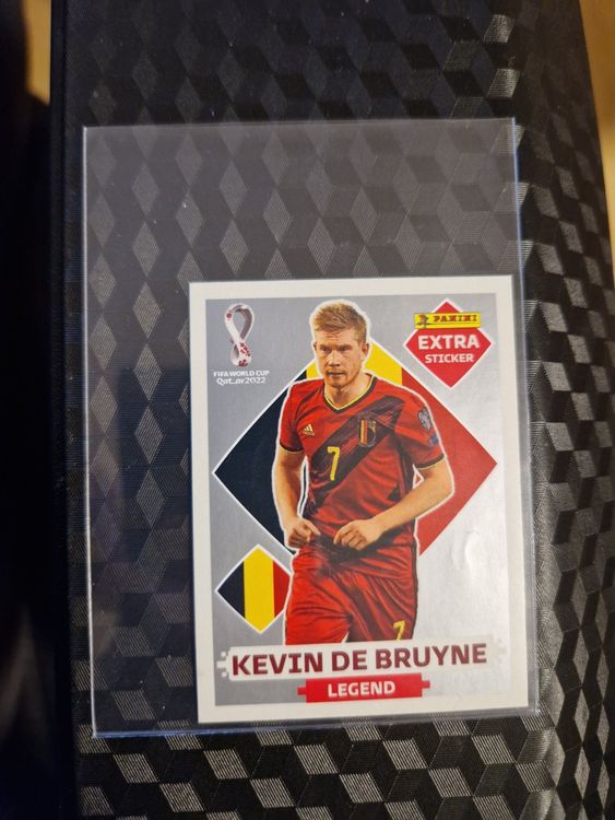 Panini Extra Sticker Kevin de Bruyne SILBER (Nuovo (secondo la ...