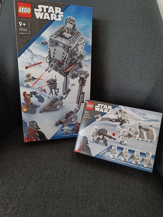 LEGO Star Wars Snowtrooper Battle Pack & Hoth AT-ST (Neu und ...