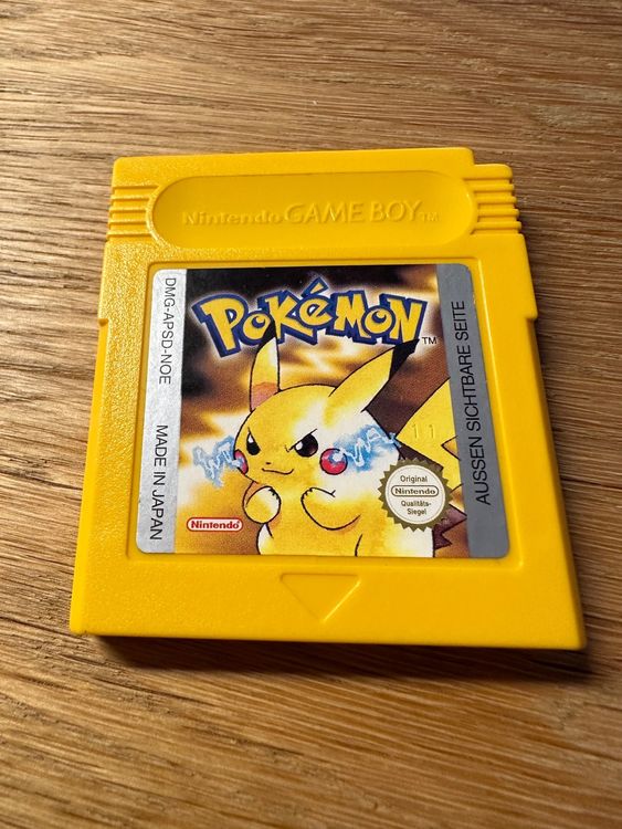 Pokémon Gelbe Pikachu Edition für Game Boy Color GBC | Kaufen auf Ricardo
