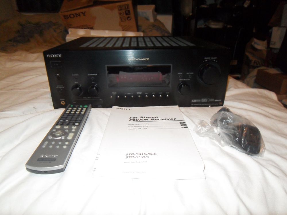 SONY Model DB 790 Receiver video Ampli -Tuner FM STEREO /AM (Gebraucht ...