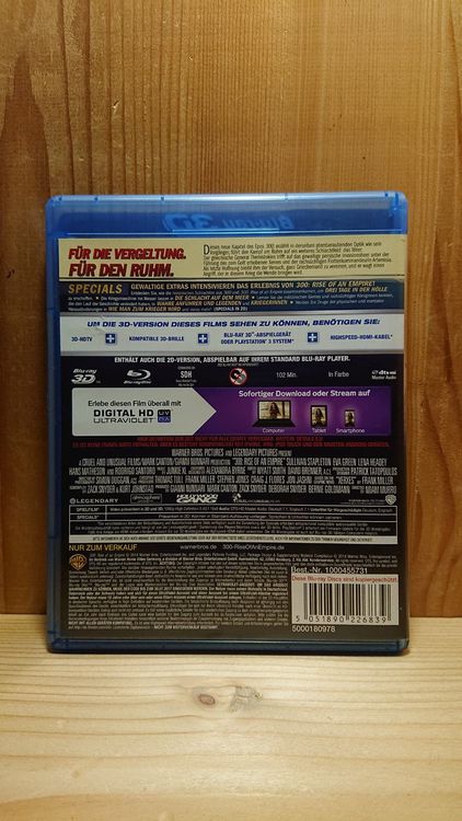 300 RISE OF AN EMPIRE in 3D Blu-Ray (Gebraucht) in Wilderswil für CHF 4.9 – mit Lieferung auf ...