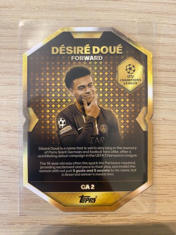 Topps Match Attax 25/26 Chrome Award Doue CA2 (Neu (gemäss Beschreibung ...