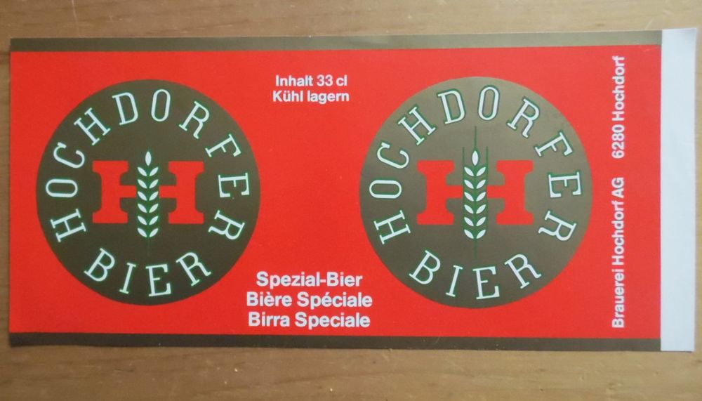 Etikette für Dosenbier Bier Brauerei Hochdorf | Kaufen auf Ricardo Etikette für Dosenbier Bier Brauerei Hochdorf | Kaufen auf Ricardo