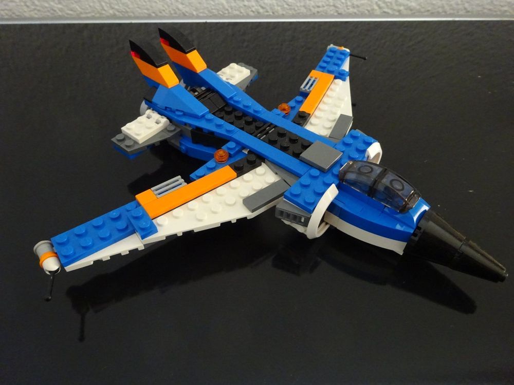 LEGO 2 x 31008 - Creator - 3 in 1 Power Jet / Auto /Roboter (Gebraucht ...