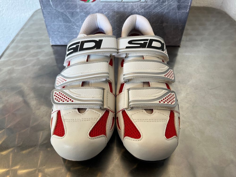 SIDI Tarus Rennradschuhe Grösse 38 Rot/Weiss – Neu (Neu und ...