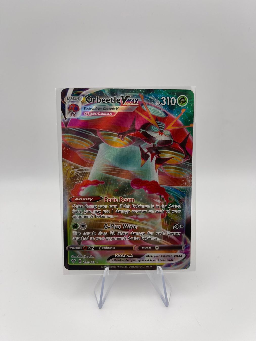 Pokemon: Orbeetle VMAX Full Art Vivid Voltage 021/185 (Gebraucht) in ...