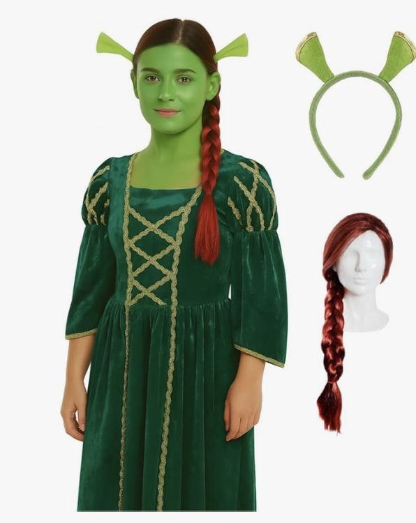 Ladies Fiona Costume XL, Shrek Outfit, middle ages (Gebraucht) in ...