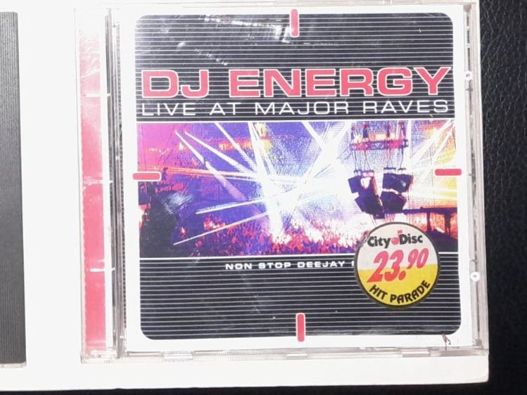 DJ Energy - Live at Major Raves - Trance - 1996 - CD (Gebraucht) in ...
