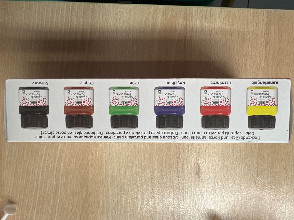 Peinture opaque sur verre et porcelaine kit de base (D'occasion) à ...