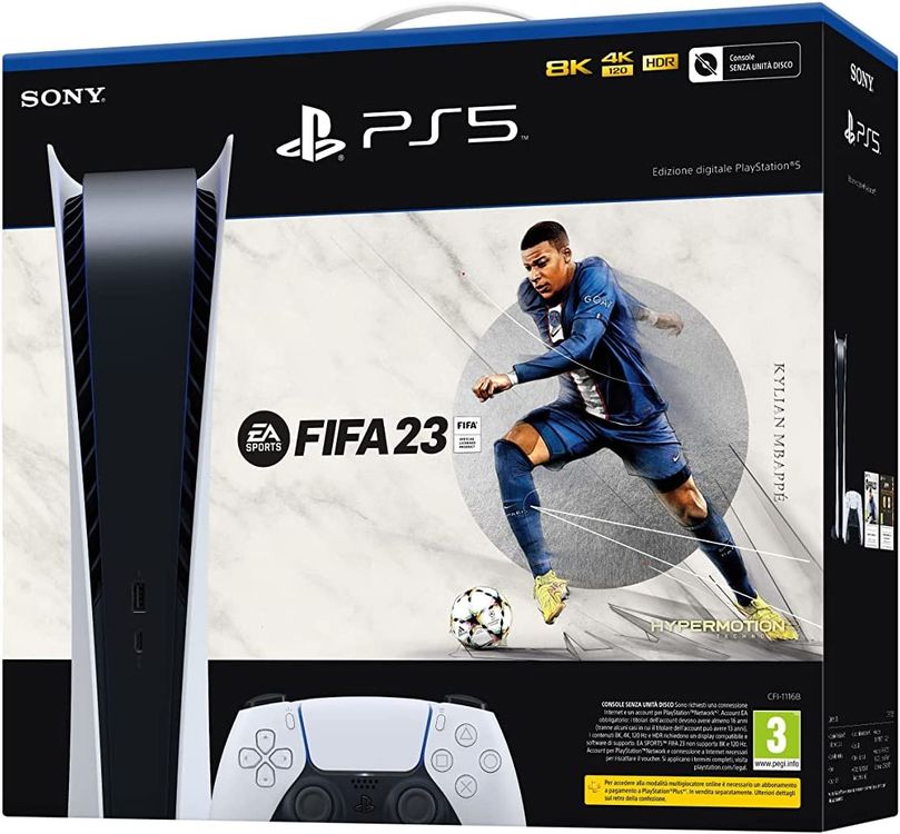 Playstation 5 Digital FIFA 23 Bundle (ohne FIFA) - NEU! | Kaufen auf Ricardo