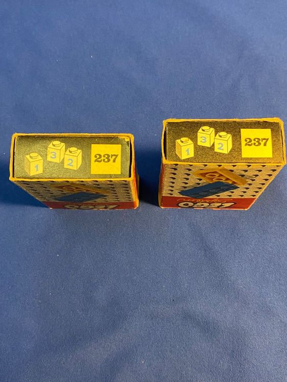 Lego 237 Zahlen sehr alte Schachteln Antik (Gebraucht) in Oberägeri für ...