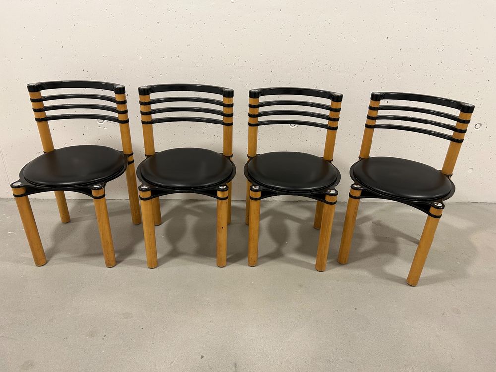 4 Kurt Thut Stühle Modell Serie 6800 Für Dietiker 1980 (Gebraucht) in ...