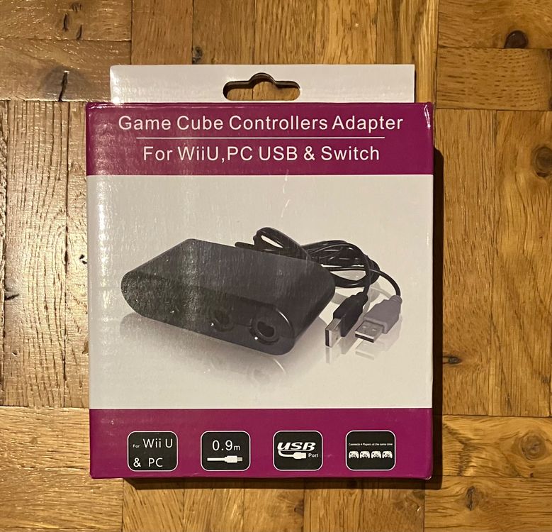 GameCube Controller Adapter für Wii U, PC & Switch (Neu und ...