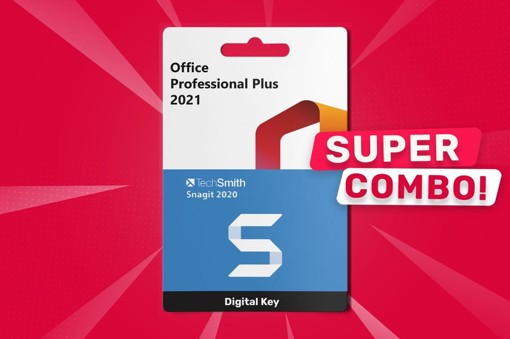 Office Professional Plus 2021 + Snagit 2020 SUPERCOMBO! (Gebraucht) in ...