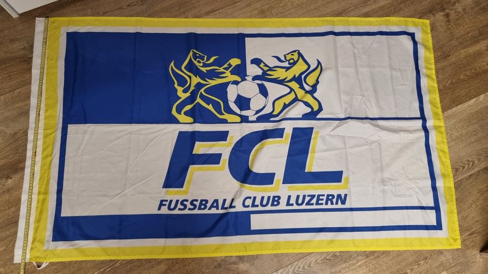 FCL Flagge - Fussball Club Luzern - Top Zustand! (Gebraucht) in ...