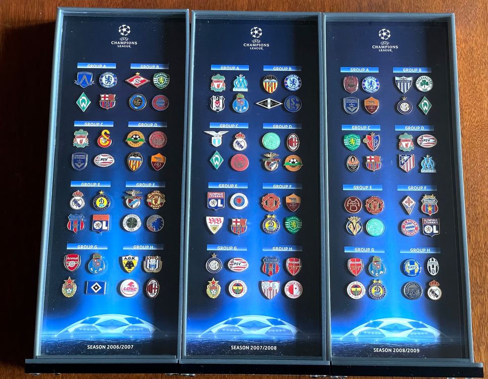 22x Champions League Pins (Neu und originalverpackt) in Luzern für CHF ...