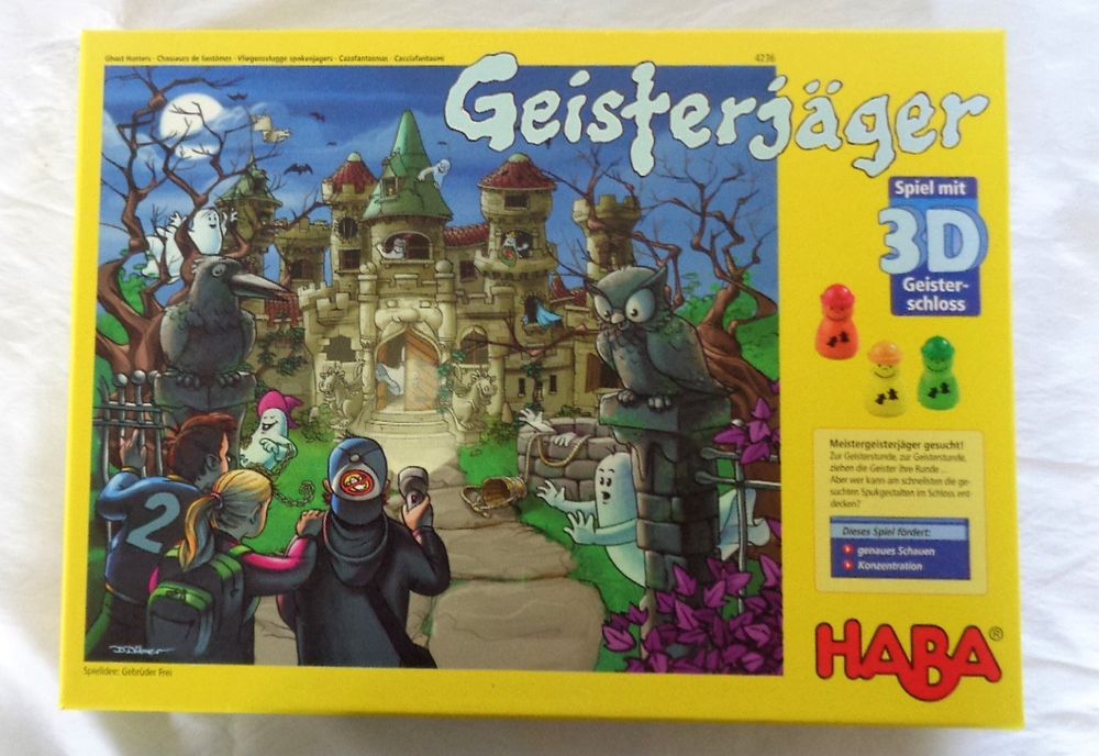 HABA Spiel - Geisterjäger / Komplett und sehr guter Zustand (Gebraucht ...
