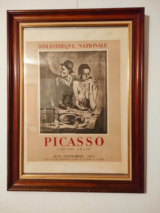 Affiche artistique de Pablo Picasso de 1955 | Kaufen auf Ricardo