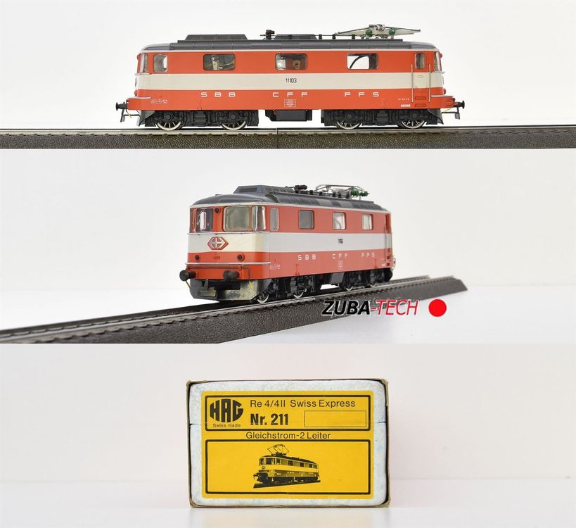 HAG 211 E-Lok Re 4/4 II SBB H0 GS Analog (Gebraucht) in St. Gallen für CHF 135.5 – mit Lieferung ...