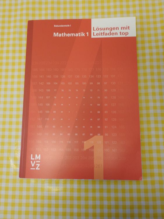 Mathematik 1 Sekundarstufe 1 Lösungen mit Leitfaden top (Gebraucht) in ...