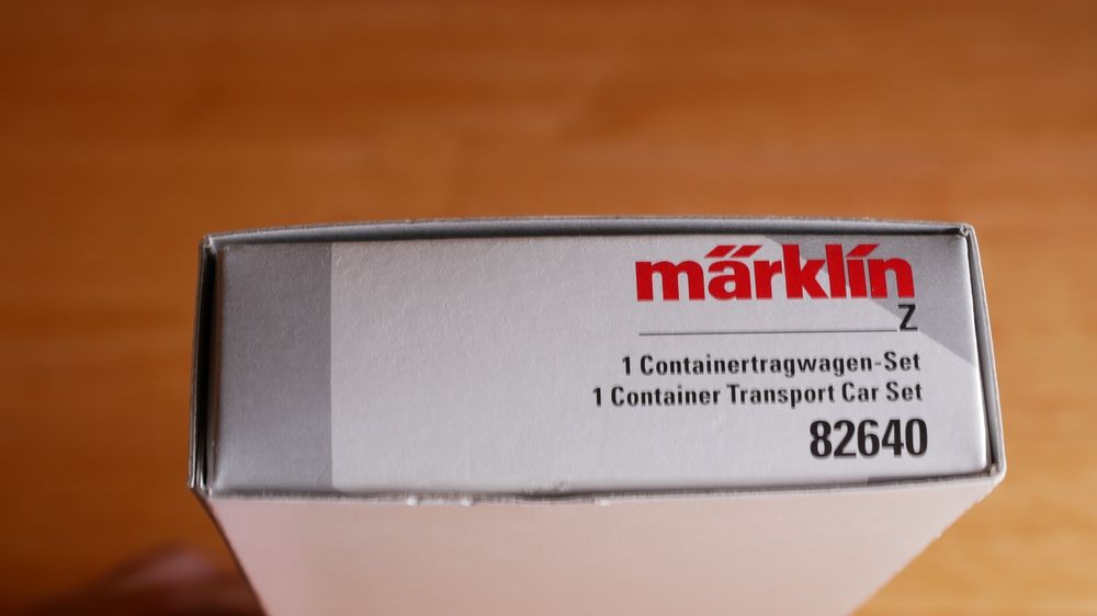 Märklin 82640 Containertragwagen-Set (Neu und originalverpackt) in ...