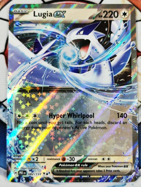 Pokémon Lugia Ex 082/131 Prismatic Evolutions EN (Neu (gemäss ...