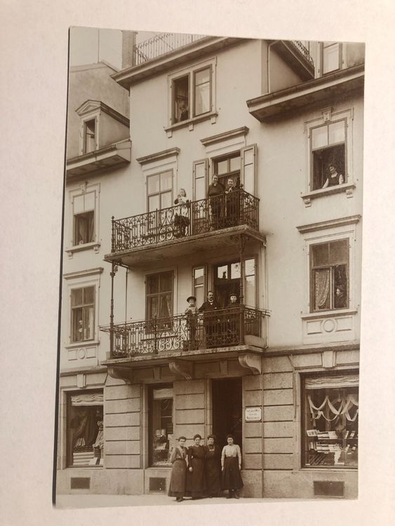 ubek AK ev Zürich Stoffladen ? alte Fotokarte (Gebraucht) in Pfäffikon ...