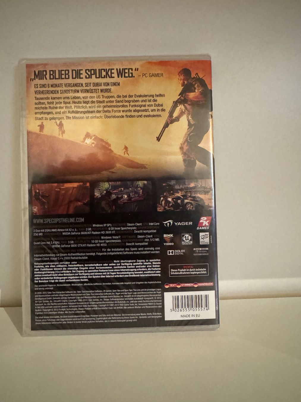 Spec Ops: The line PC Game Spiel - neu und verschweisst (Neu und ...