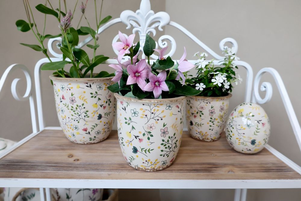 Blumenvase/Übertopf «Cavaillon», Höhe 16,5 cm (Neu und originalverpackt) in Innertkirchen für ...