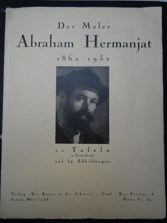 Abraham Hermanjat 1862 - 1932 (Gebraucht) in Lupfig für CHF 20 – mit Lieferung auf Ricardo kaufen