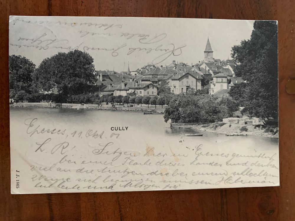 Ansichtskarte Schweiz Cully VD | Kaufen auf Ricardo