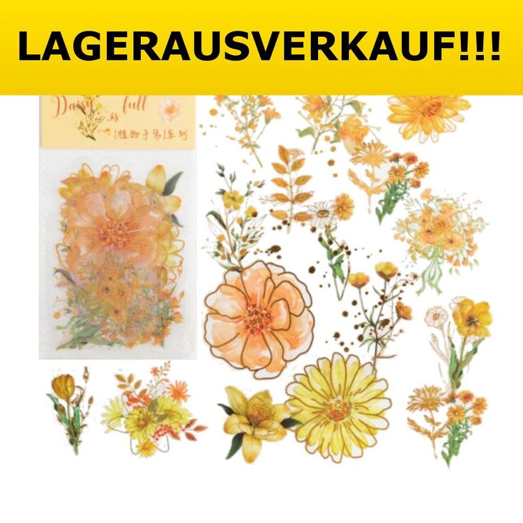 Sticker Blumen 30 Teile Design D | Kaufen auf Ricardo
