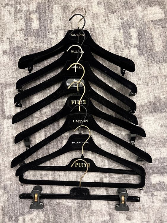 24x Luxury Designer Hangers Bundle: Upgrade Your Closet (Neu (gemäss ...